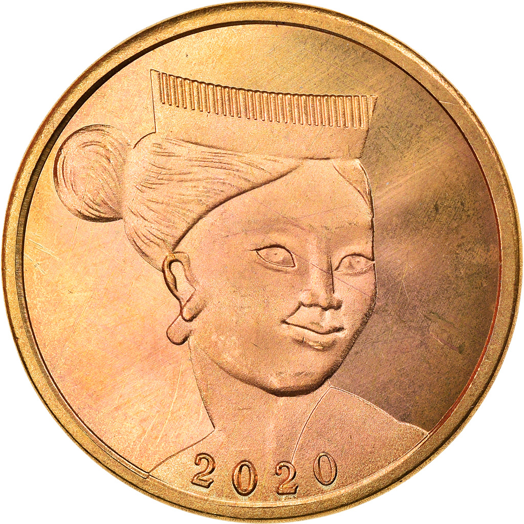 Coin, Micronesia, 1/2 Crown, 2020, YAP, , Brass | Australian & Oceanian ...