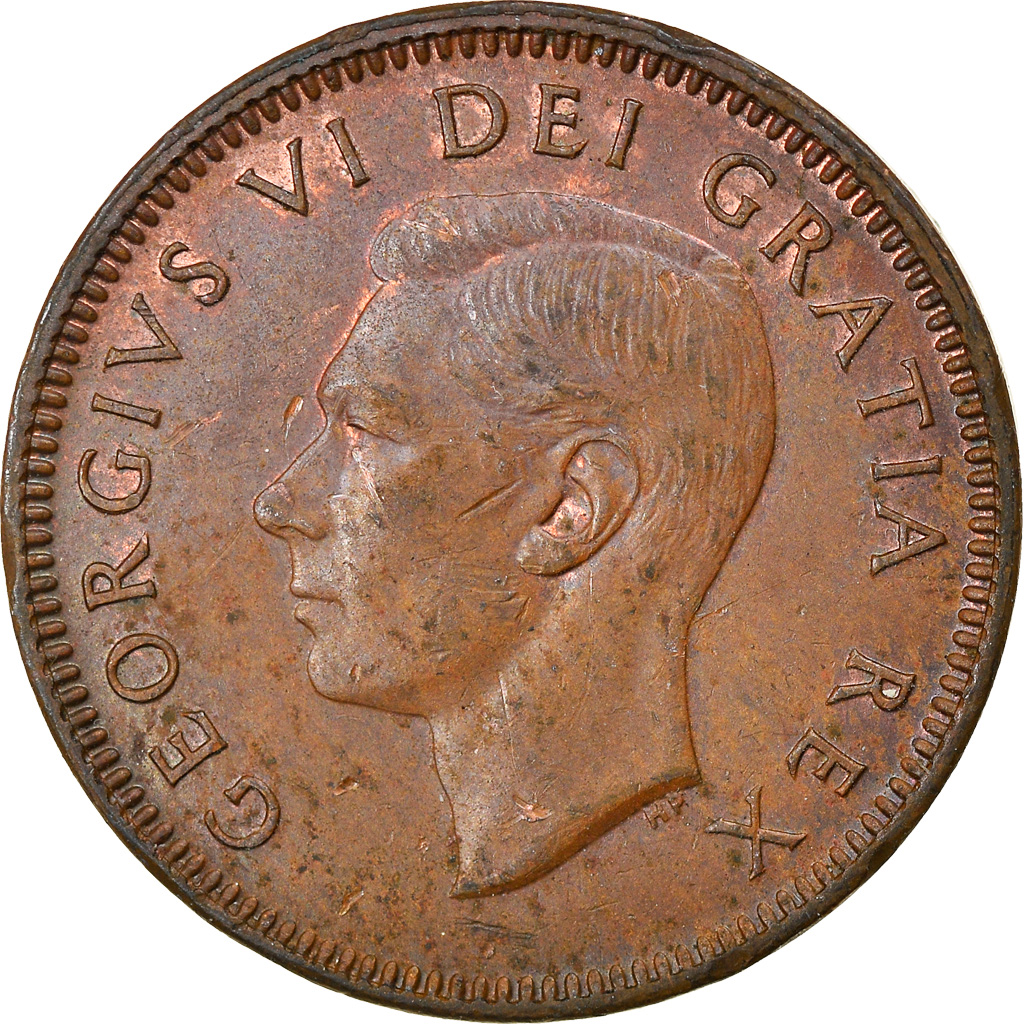 [#822410] moneda, canadá, george vi, cent, 1949 - Compra venta en ...