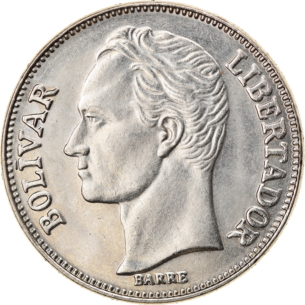 Coin, Venezuela, 2 Bolivares, 1986, , Nickel, KM:43 | South American Coins