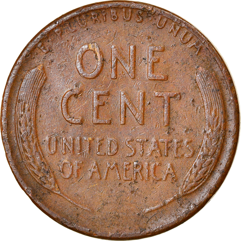 Coin, United States, Lincoln Cent, Cent, 1942, U.S. Mint, Denver,