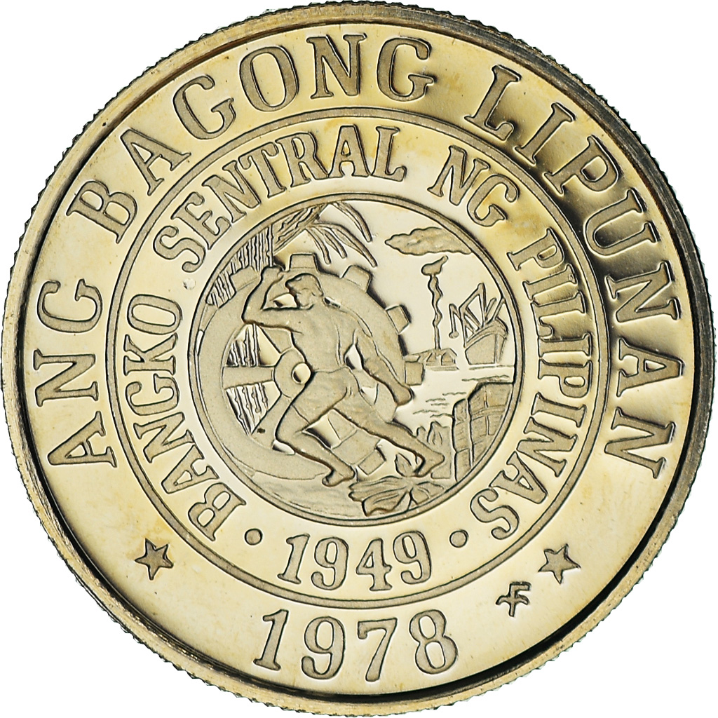 Coin, Philippines, 10 Sentimos, 1978, Franklin Mint, Proof, | Asian and ...