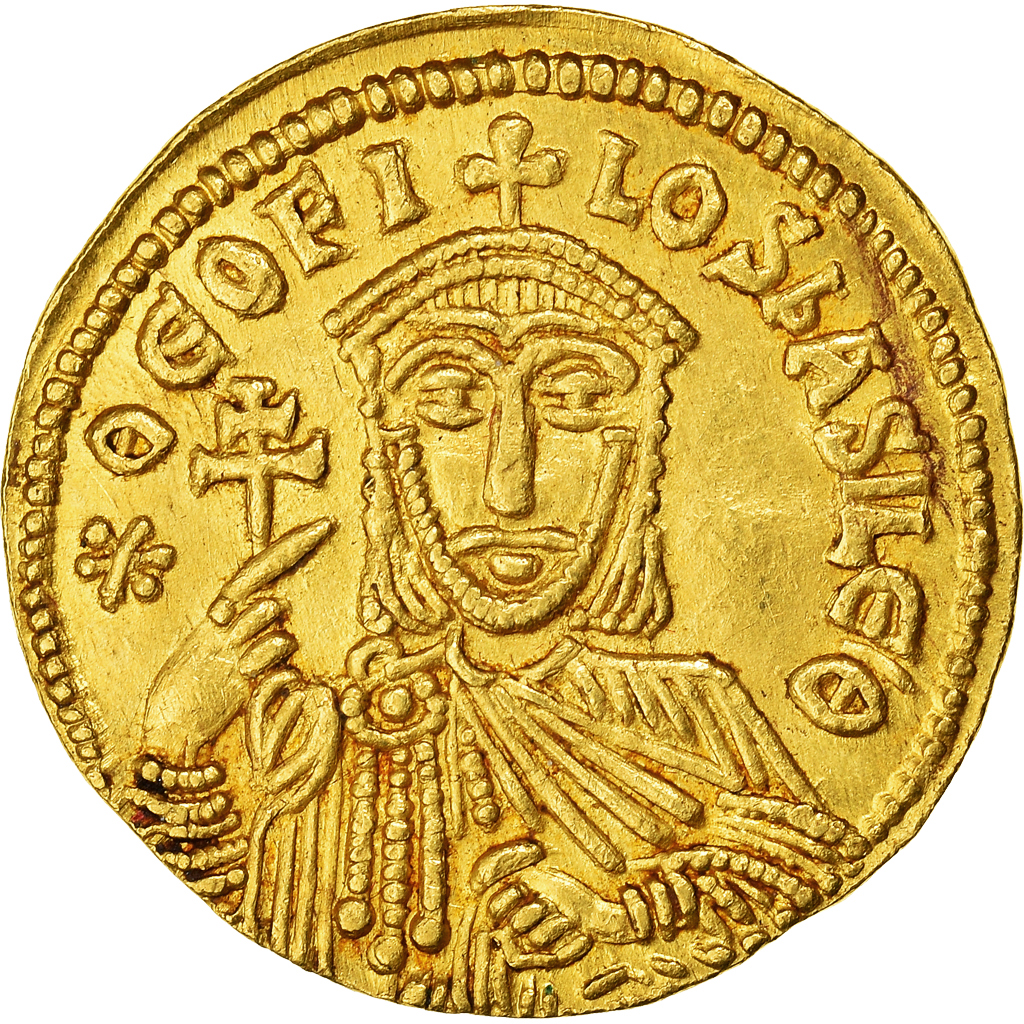 Coin, Theophilus, Solidus, Constantinople, , Gold, Sear:1653 ...