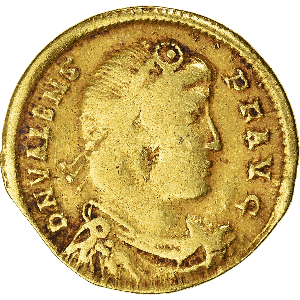 Coin, Valens, Solidus, 364-365, Nicomedia, , Gold, RIC:4b | Roman ...