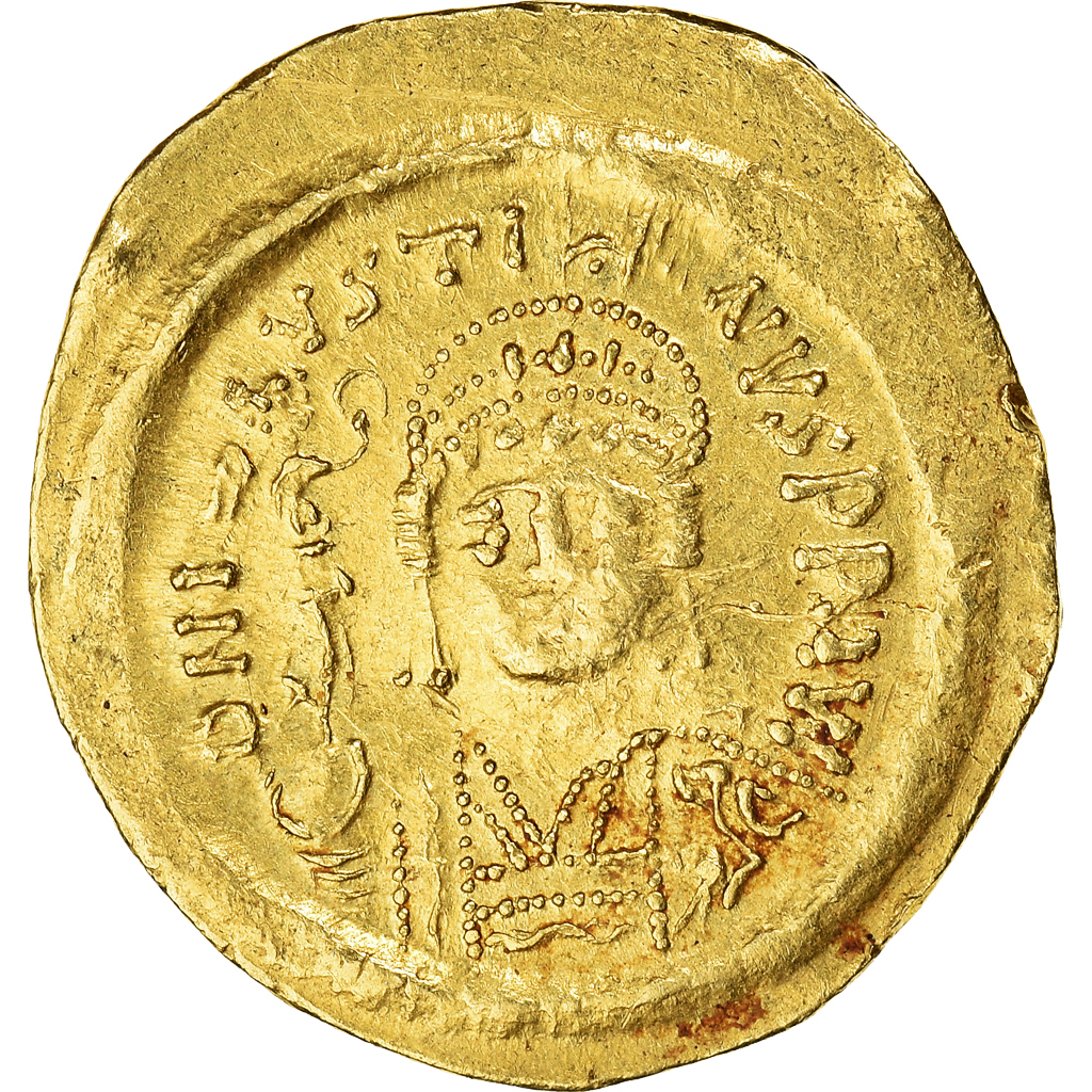 Coin, Justin II, Solidus, Constantinople, , Gold, Sear:345 | Byzantine ...