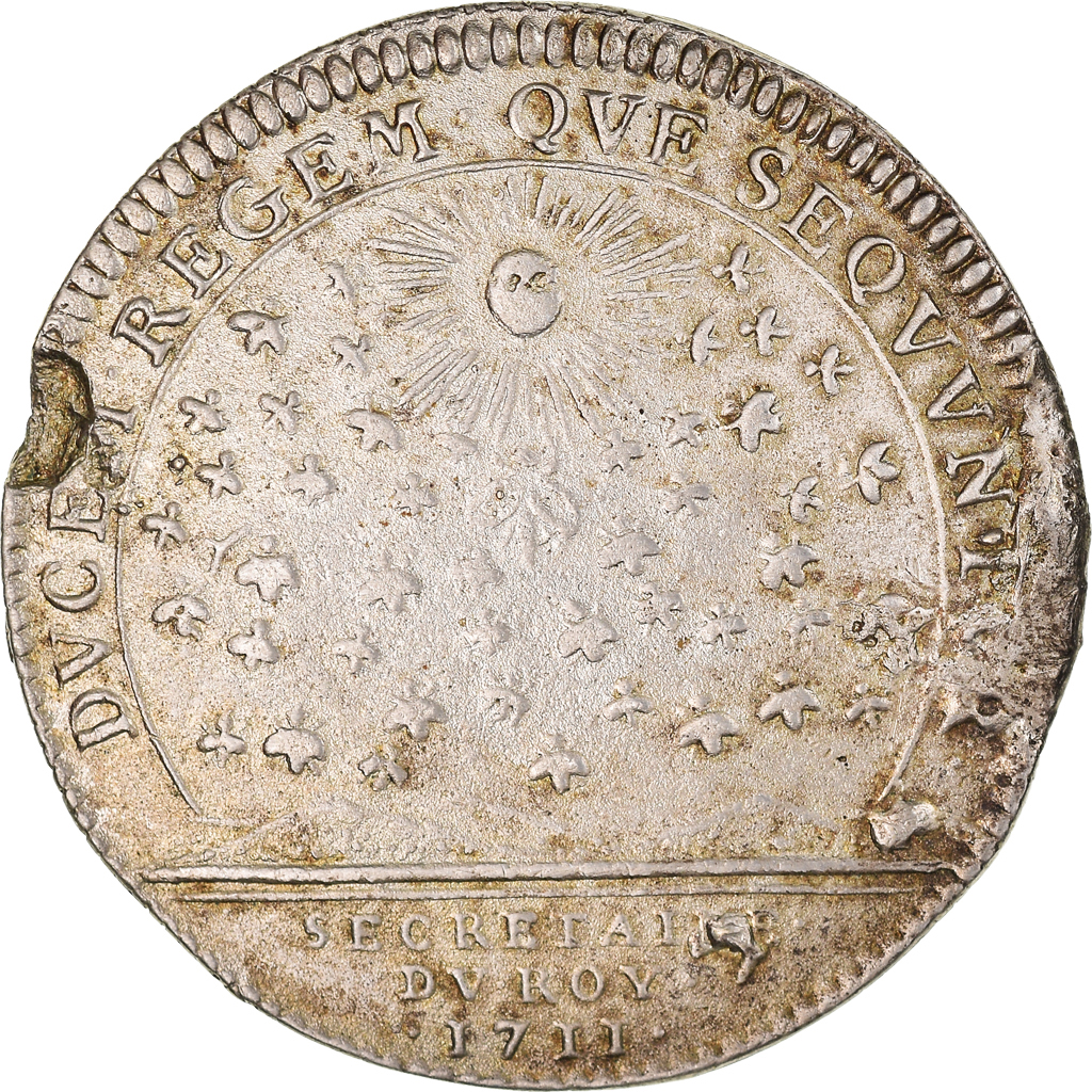 France, Token, Royal, 1711, , Silver, Feuardent:323 | Tokens & Medals