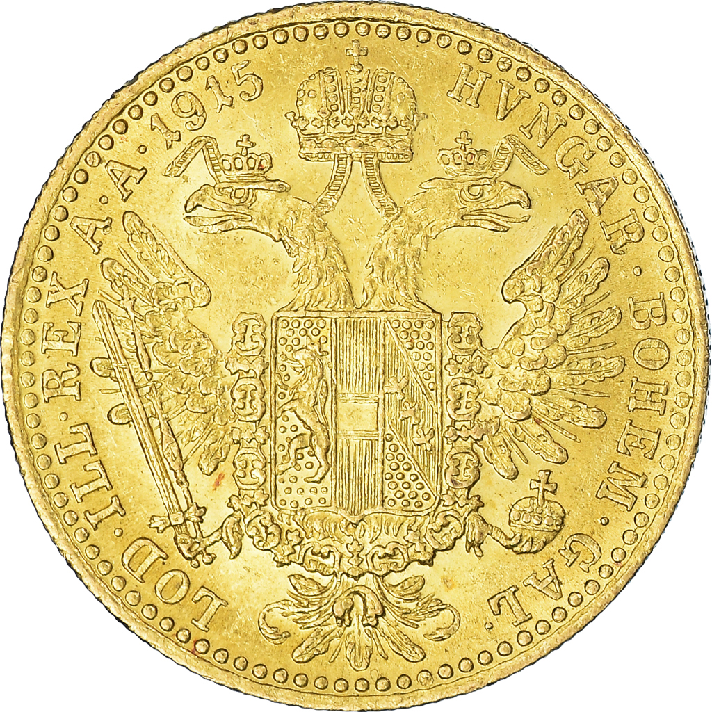 Coin, Austria, Franz Joseph I, Ducat, 1915, Restrike, , Gold, KM:2267