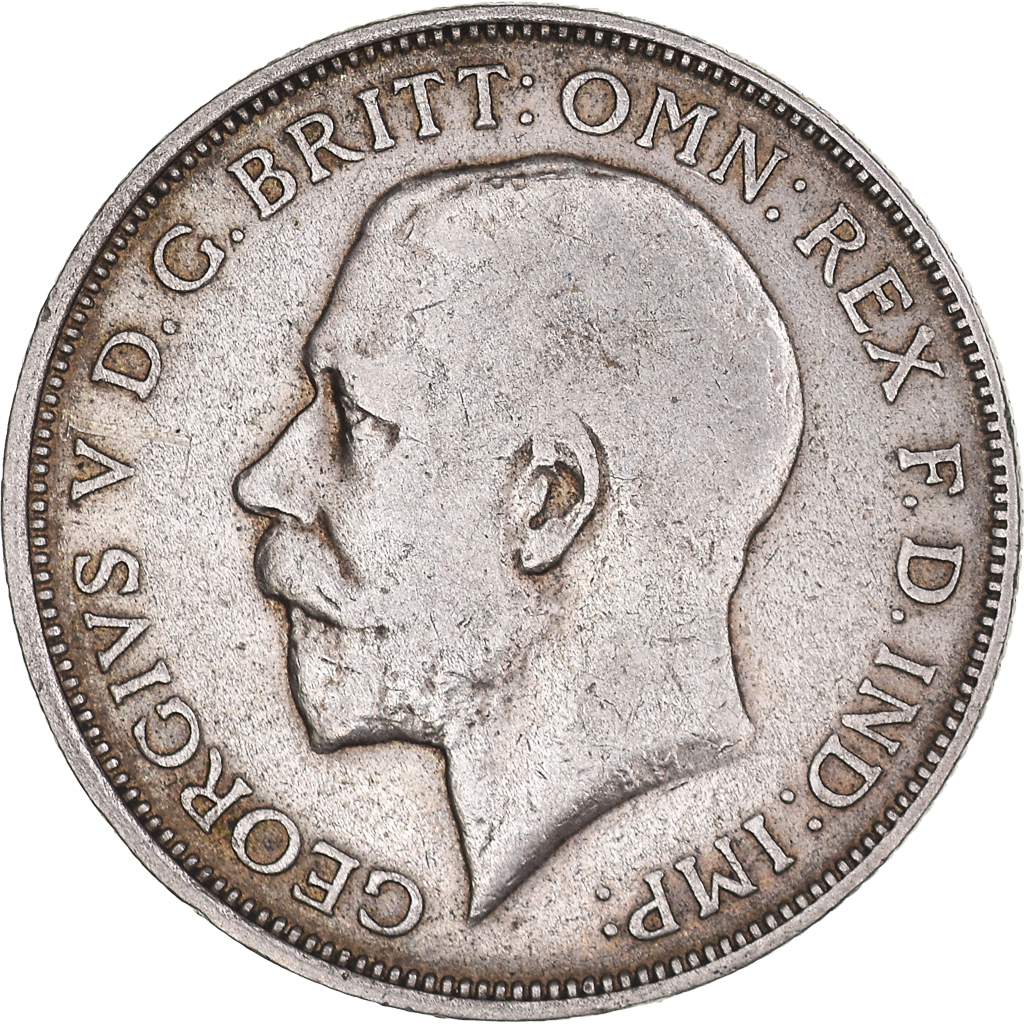Coin, Great Britain, George V, Florin, Two Shillings, 1920, , Silver