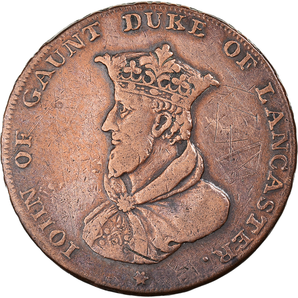 Coin, Great Britain, Lancashire, Halfpenny Token, 1794, Lancaster,