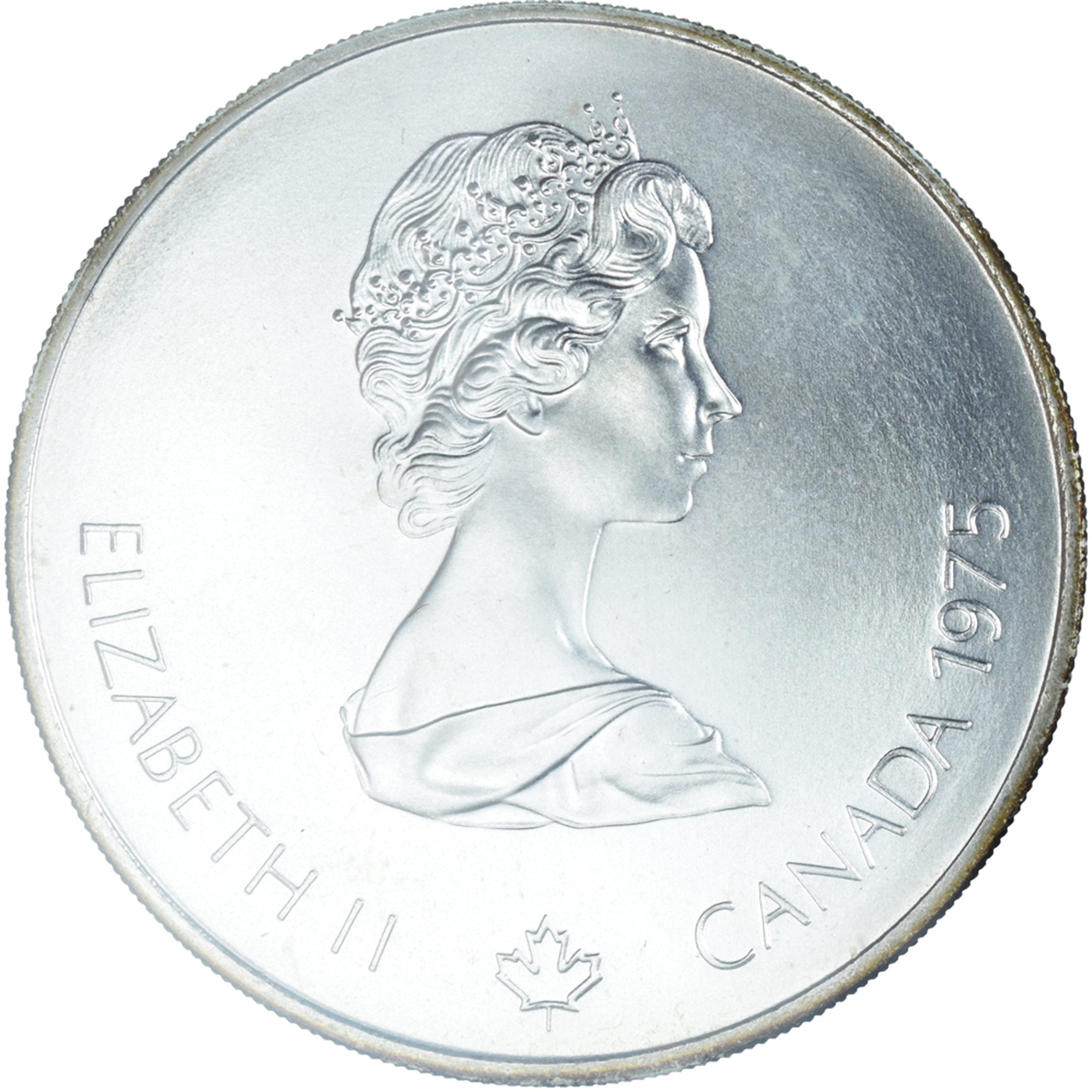 Coin, Canada, Elizabeth II, Marathon, 5 Dollars, 1975, , Silver, KM:98