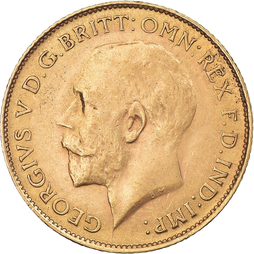 Coin, South Africa, George V, 1/2 Sovereign, 1926, Pretoria, , Gold