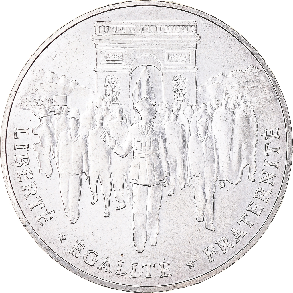 Coin, France, Libération de Paris, 100 Francs, 1994, , Silver