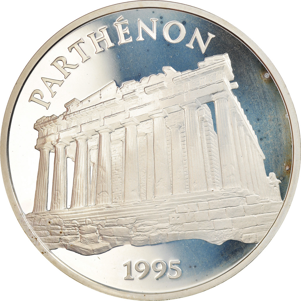 Coin, France, Parthénon, 100 Francs-15 Ecus, 1995, Proof, , Silver