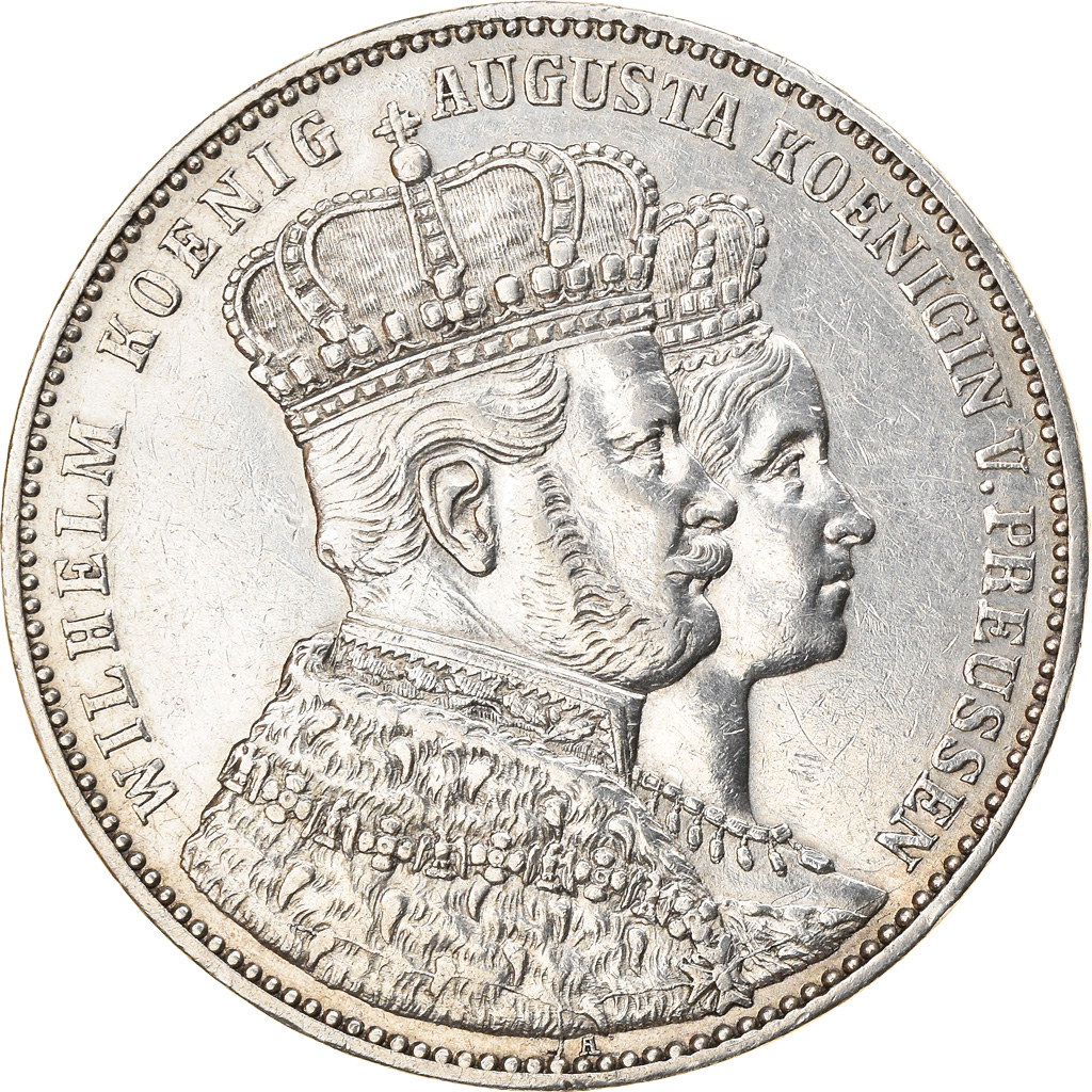 Coin, German States, PRUSSIA, Wilhelm I, Thaler, 1861, Berlin,