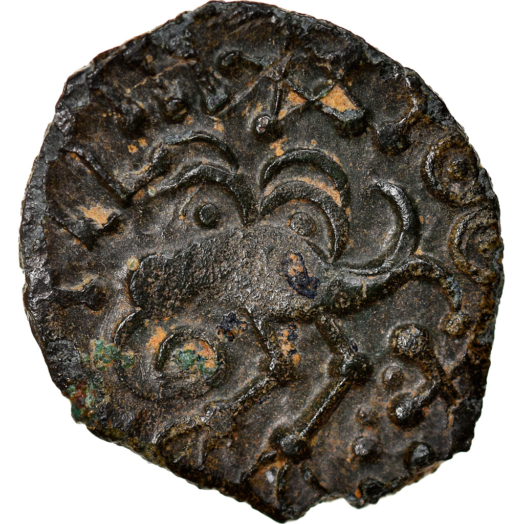 Coin, Senones, Bronze YLLYCCI à l'oiseau, classe Vb, , Bronze