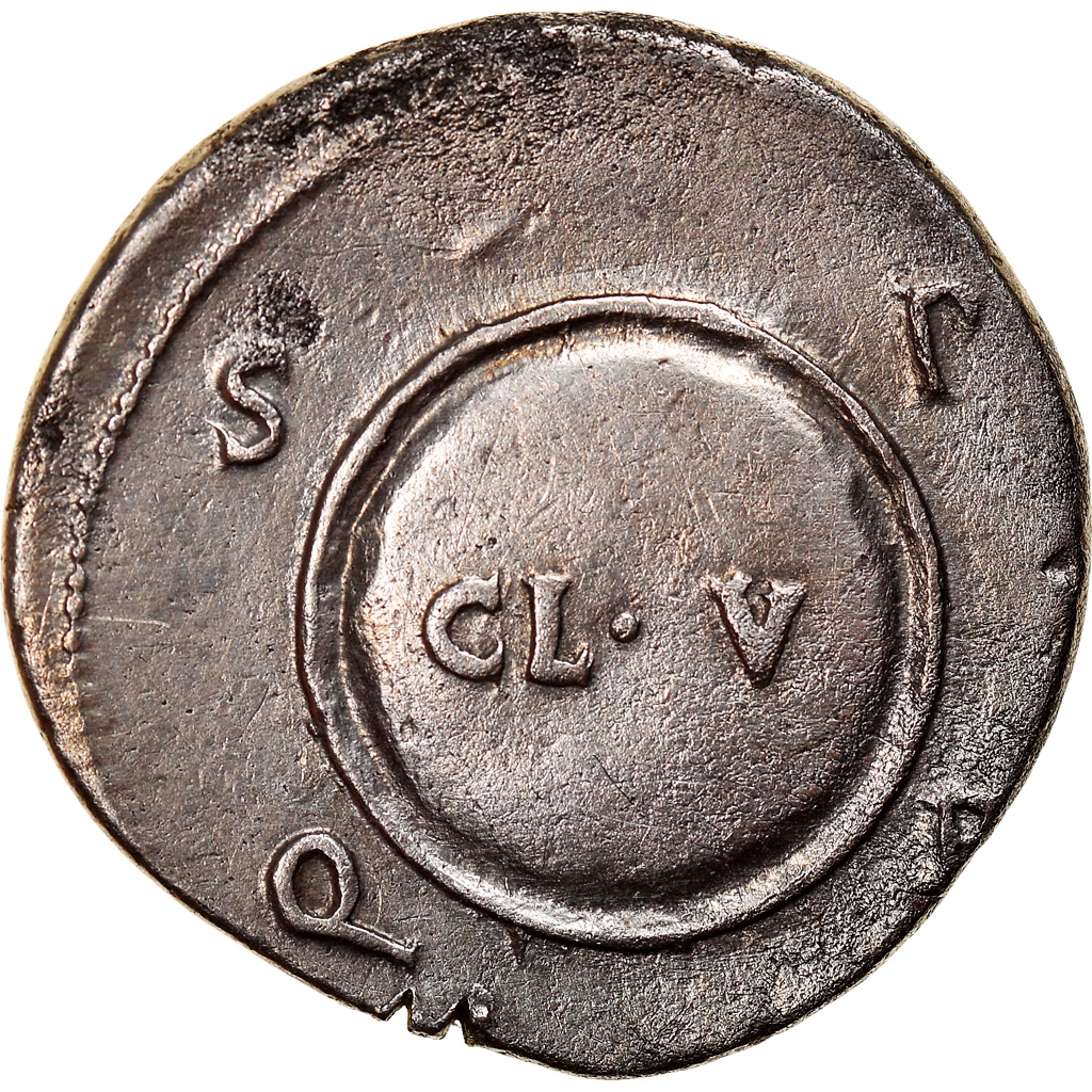 Coin, Augustus, Denarius, 19-18 BC, Colonia Caesar Augusta, , Silver