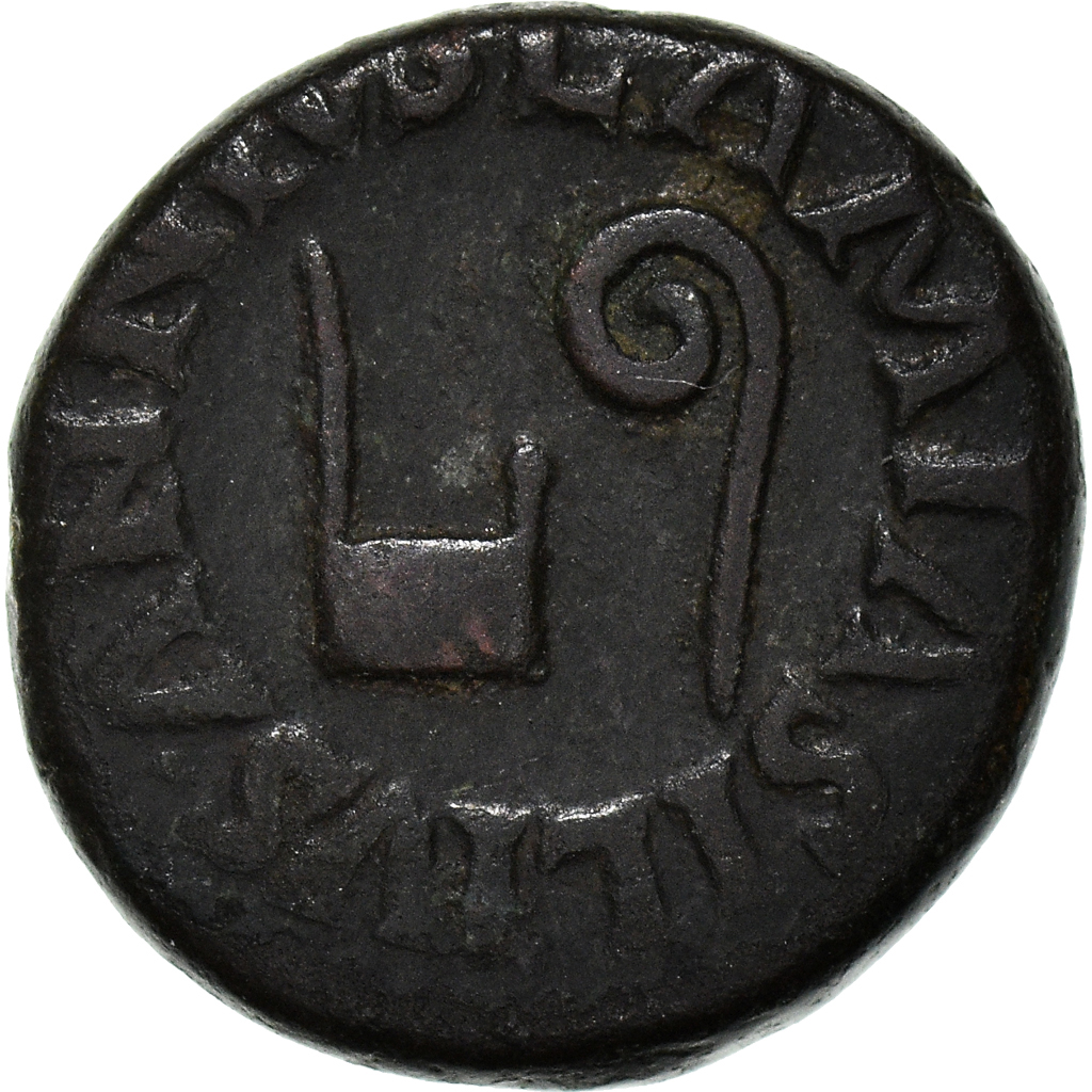 Coin, Augustus, Quadrans, 9 BC, Rome, , Copper, RIC:421 | Roman ...