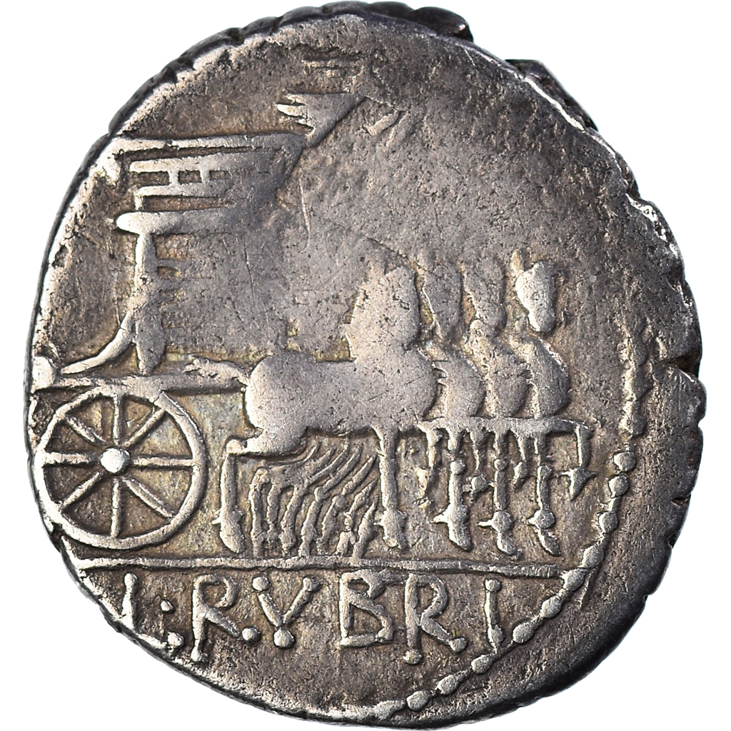 Coin, Lucius Rubrius Dossenus, Denarius, 88 BC, Rome, , Silver