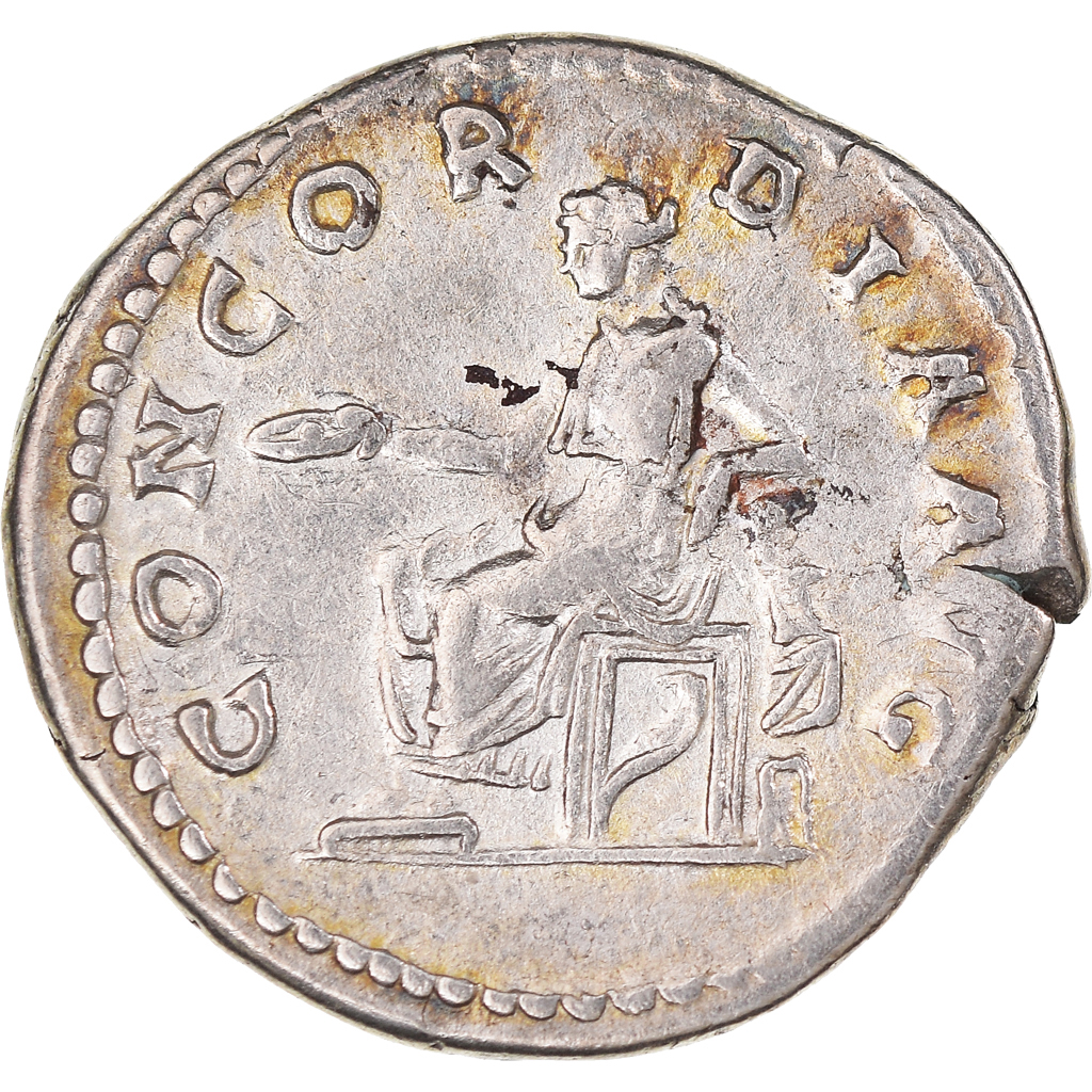 Coin, Ancient Rome, Roman Empire (27 BC – AD 476), Sabina, Denarius, 115