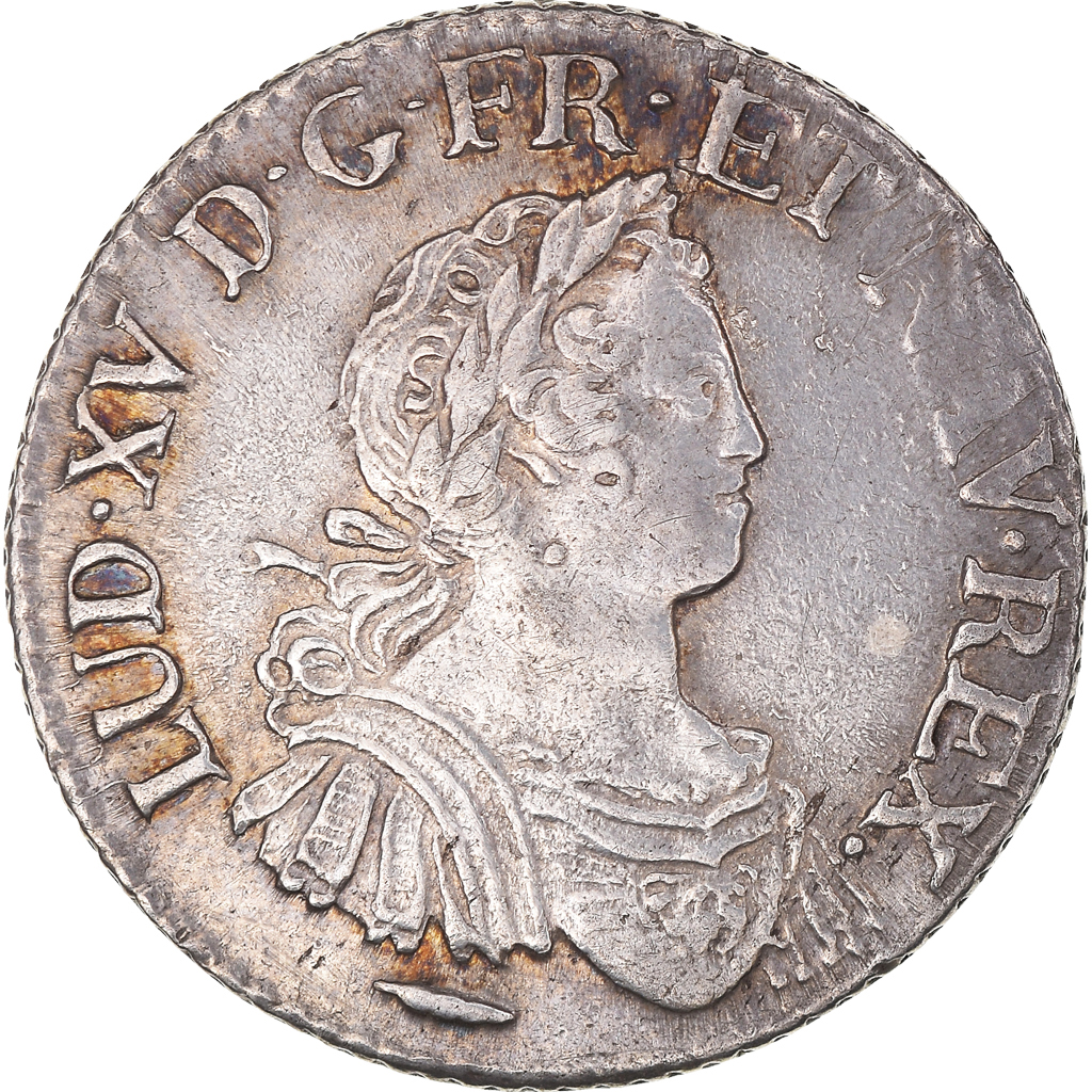 Coin, France, Louis XV, 1/4 Écu aux 8 L, 30 Sols, 1/4 ECU, 1725, Amiens