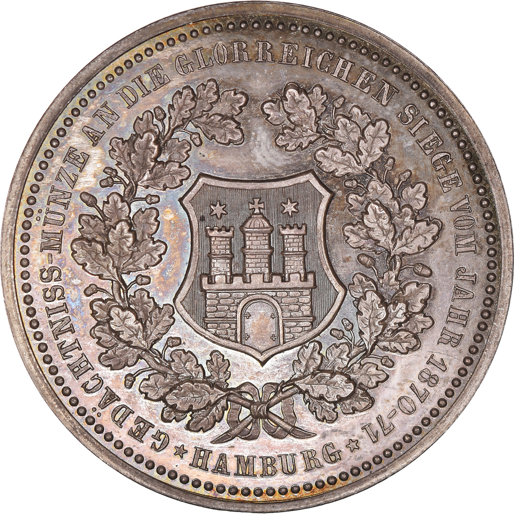 Germany, Medal, Commemorative Thaler of the German Victory of 1870-1871 ...