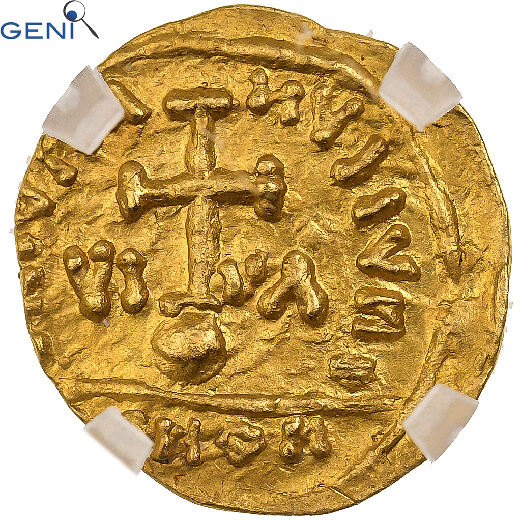 France, Triens, VIIth Century, Viviers, Gold, GENI, | European Coins