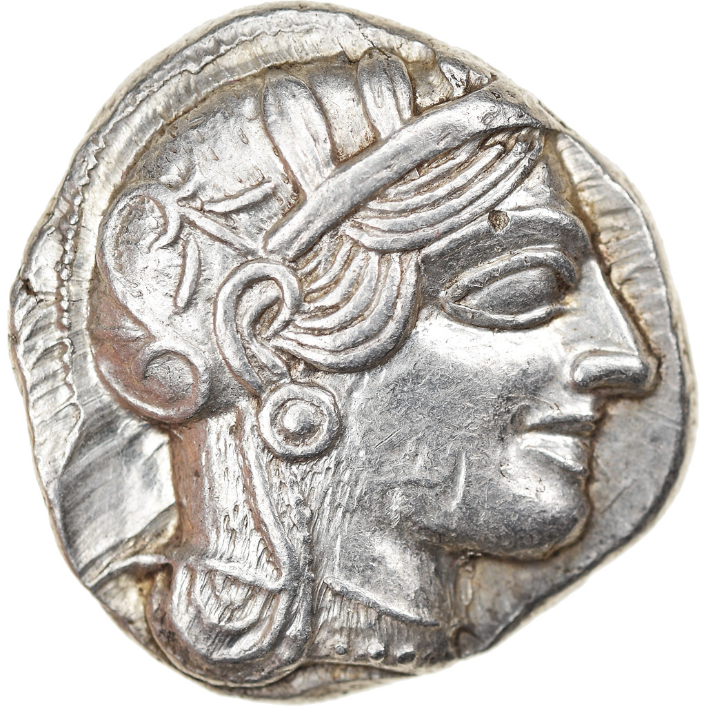 Coin, Attica, Athens, Tetradrachm, 490-407 BC, Athens, , Silver