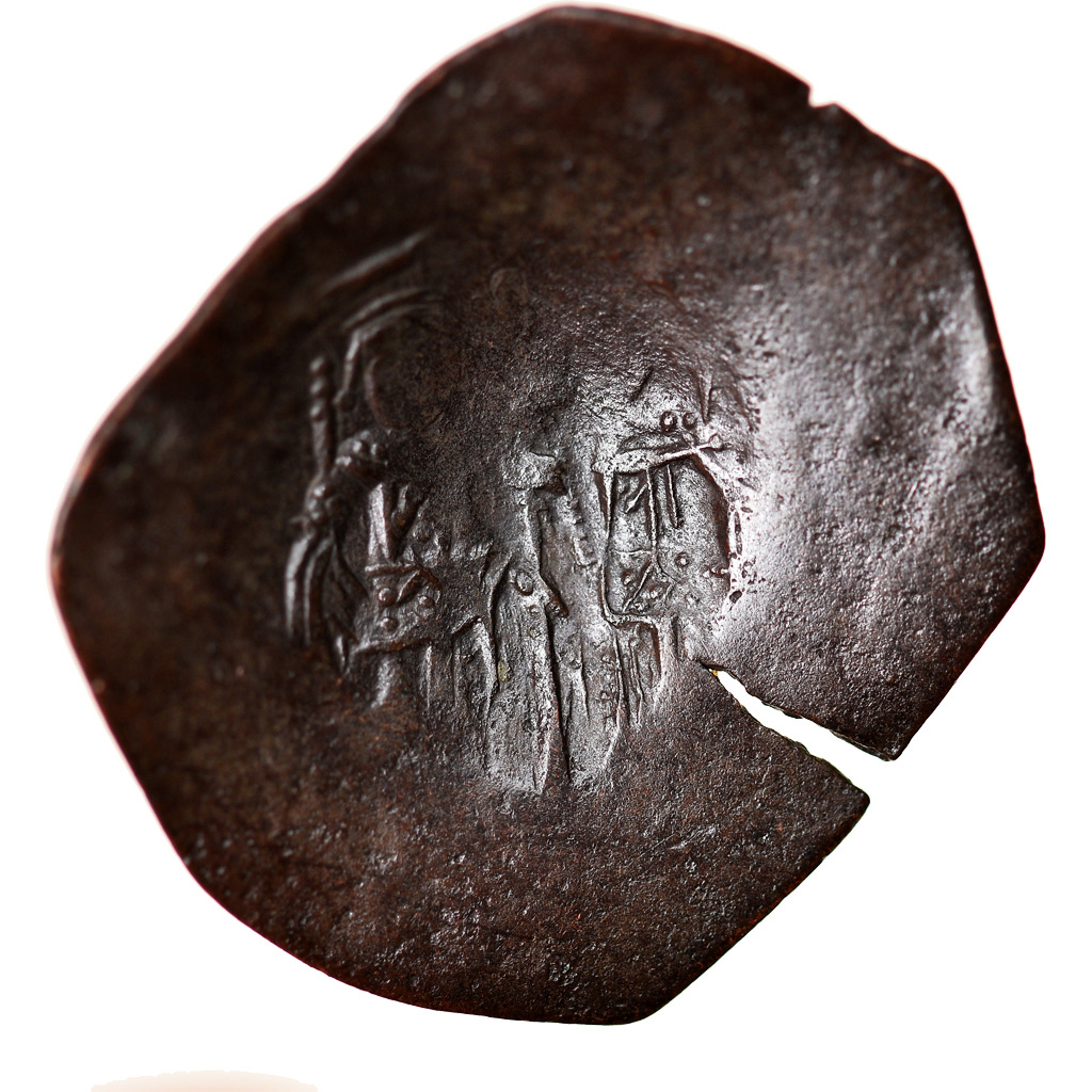 Coin, Latin Rulers of Constantinople, Aspron trachy, 1204-1261,