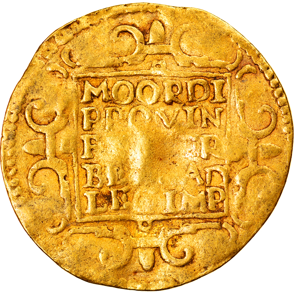 Coin, Netherlands, Ducat, 1598, Utrecht, , Gold, Delmonte:963