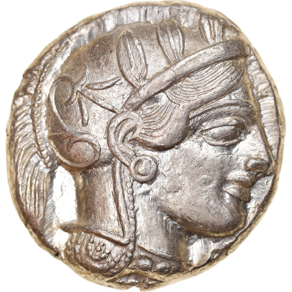 Coin, Attica, Athens, Tetradrachm, 490-407 BC, Athens, , Silver