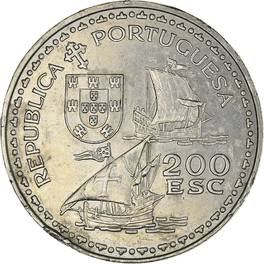 Coin, Portugal, 200 Escudos, 1994, , Copper-nickel, KM:670 | European Coins