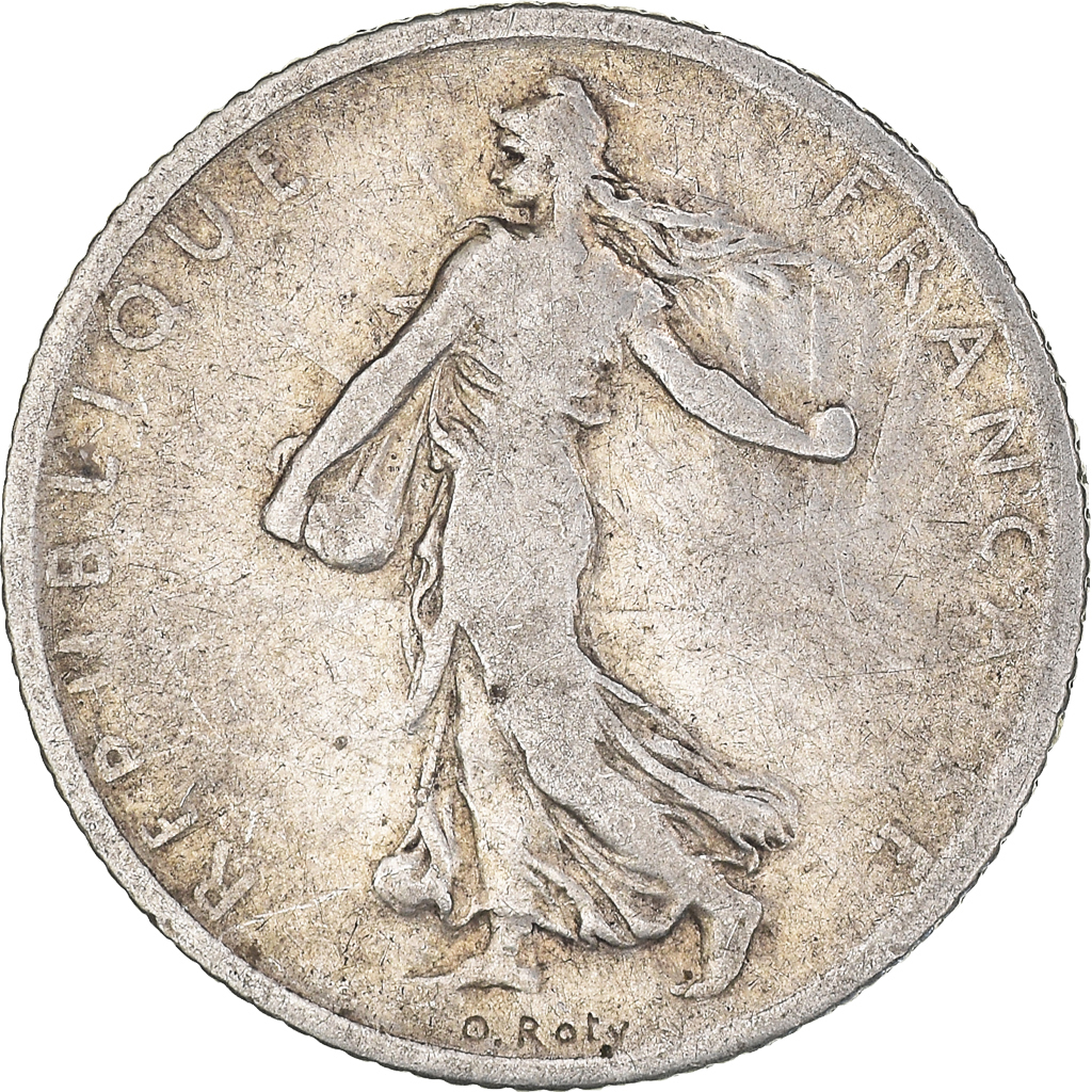 Coin, France, Semeuse, Franc, 1901, Paris, , Silver, KM:844.1