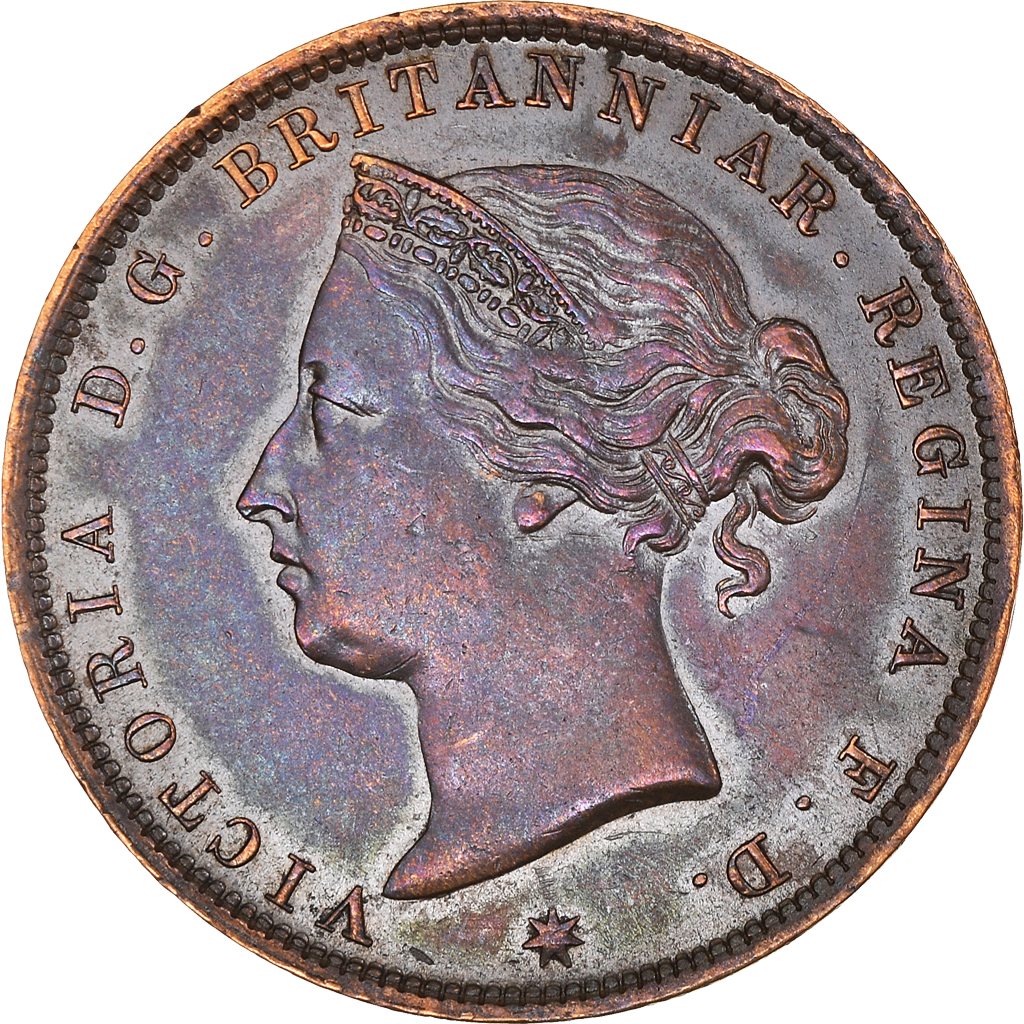 Coin, Jersey, Victoria, 1/24 Shilling, 1888, , Bronze, KM:7 | European ...