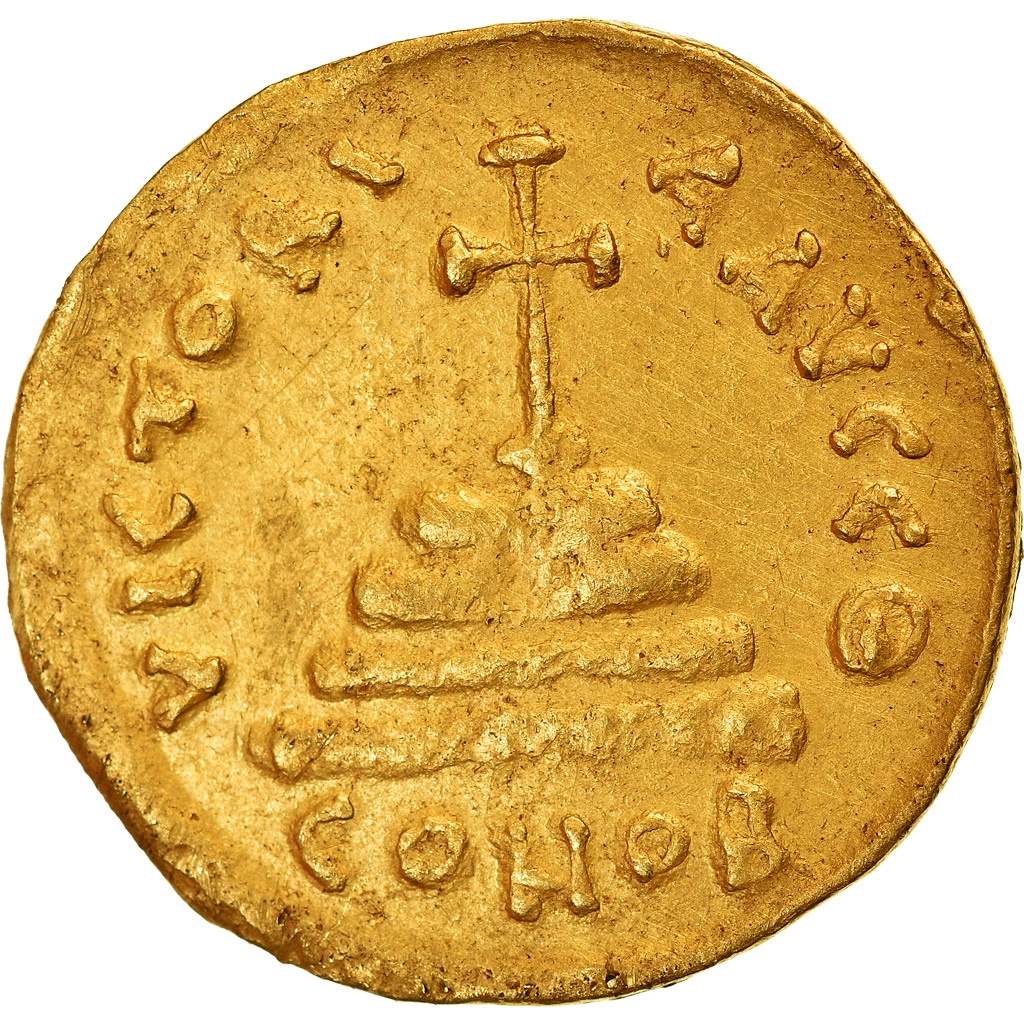 Coin, Tiberius II Constantine, Solidus, 578-582, Constantinople,