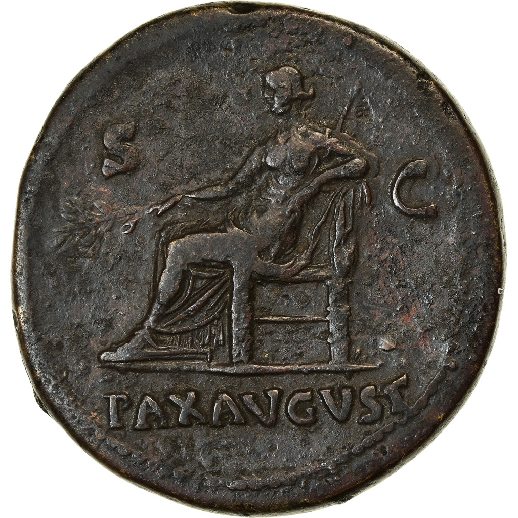 Coin, Galba, Sestertius, 68 AD, Rome, , Bronze, RIC:445 | Roman ...