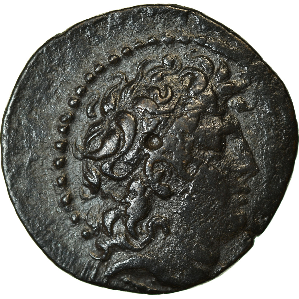Coin, Seleukid Kingdom, Tryphon, Bronze Æ, 142-138 BC, Antioch,