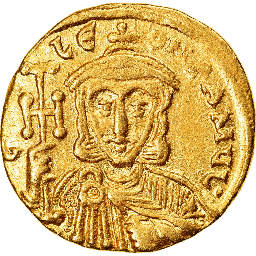 Coin, Leo III, Solidus, 745-750, Constantinople, , Gold, Sear:1550