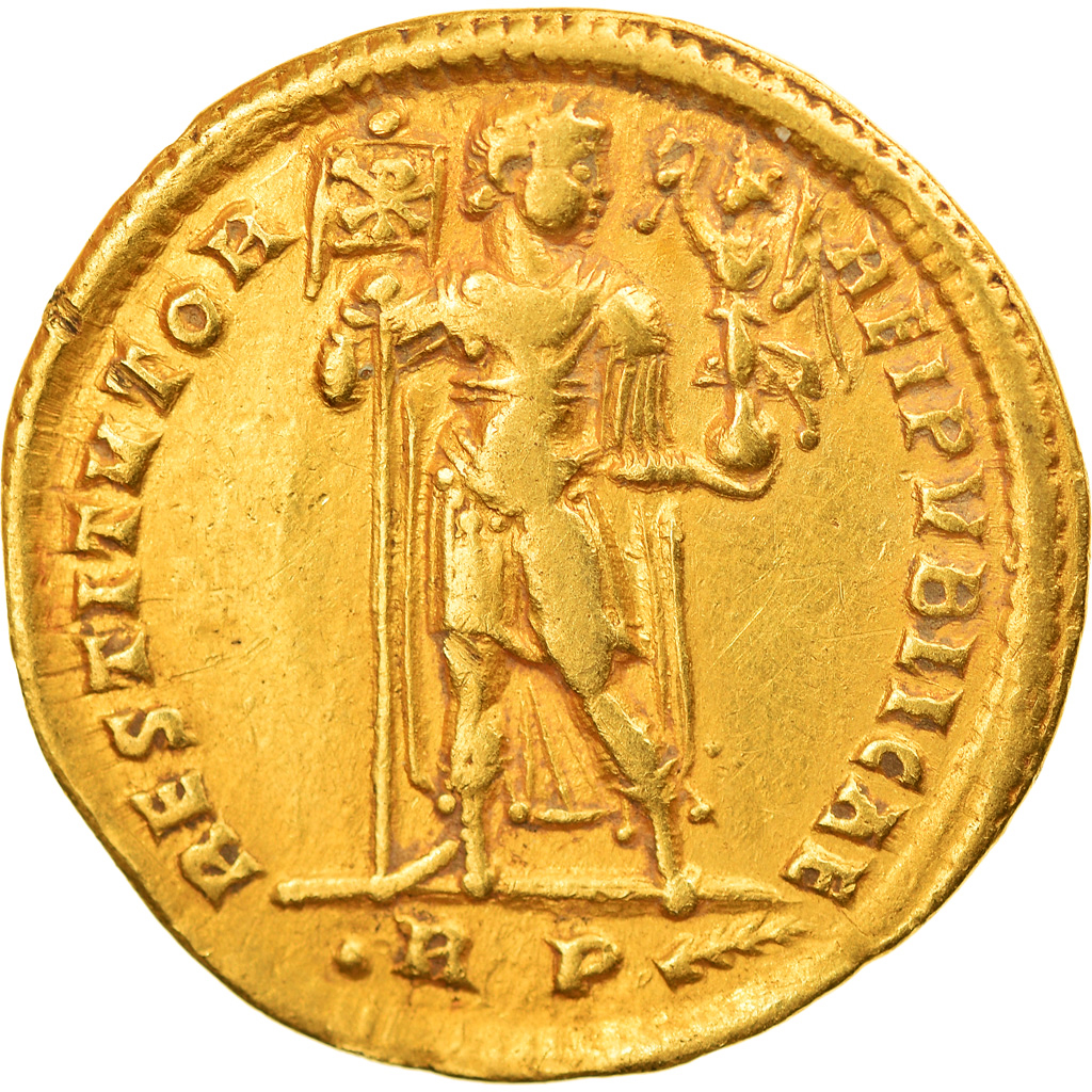 Coin, Valentinian I, Solidus, 364-367, Rome, , Gold, RIC:2a | Roman ...