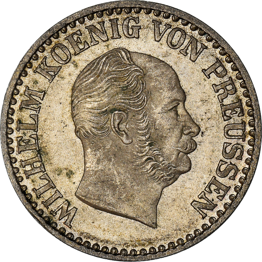 Coin, German States, PRUSSIA, Wilhelm I, Groschen, 1863, Berlin,