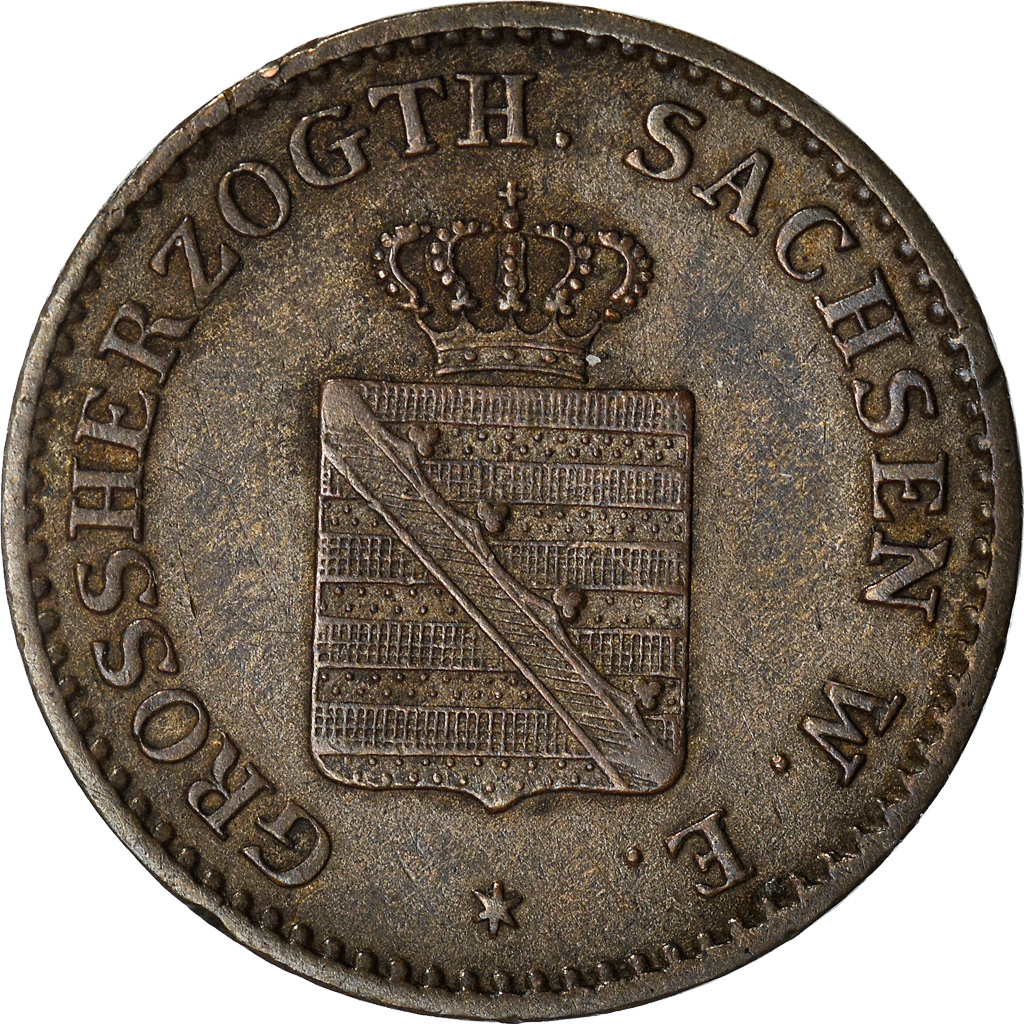 Coin, German States, SAXE-WEIMAR-EISENACH, Karl Friedrich, Groschen, 1840