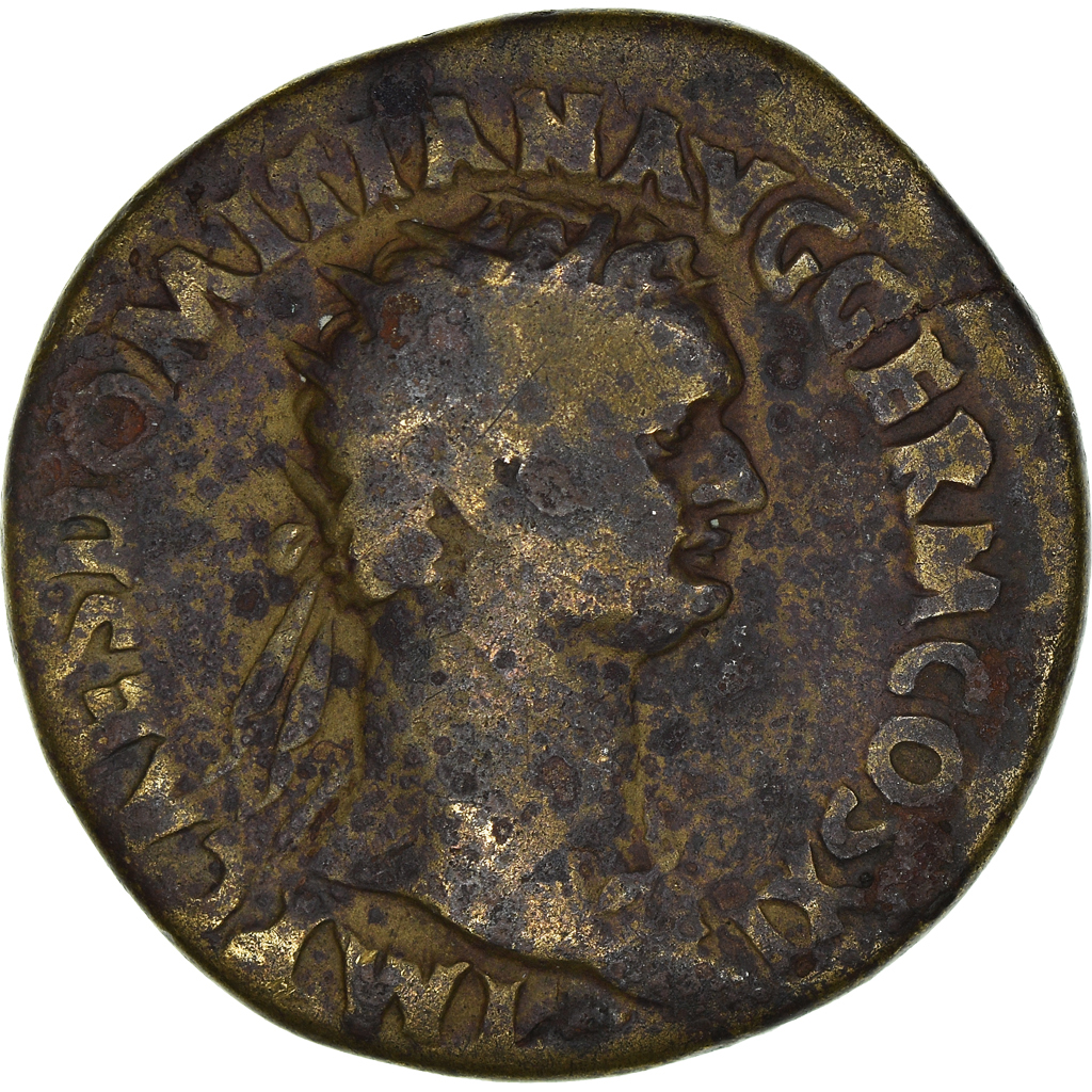 Coin, Domitian, Dupondius, 85, Rome, , Bronze, RIC:289 | Roman Imperial ...