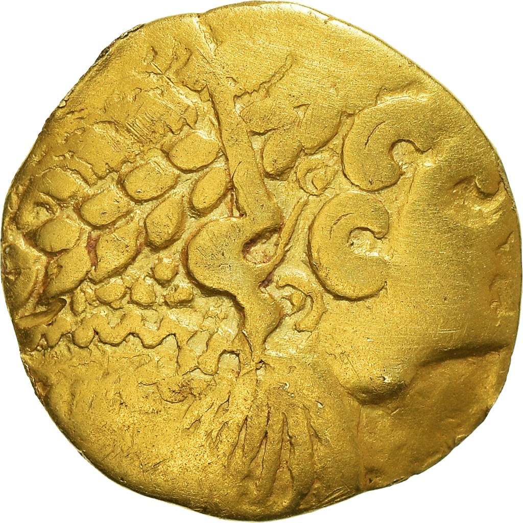 Ambiani, 1/4 Stater, 2nd century BC, Gold, , Delestrée:61 | Celtic Coins