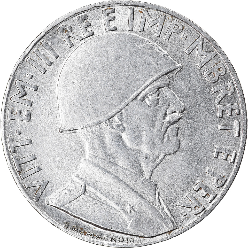 Coin, Albania, Vittorio Emanuele III, 0.20 Lek, 1941, Rome, , Stainless