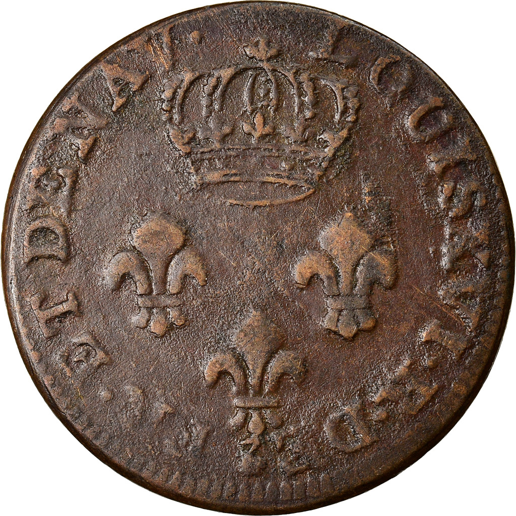 Coin, FRENCH GUIANA, Louis XVI, 2 Sous, 1780, Paris, , Billon, KM:1