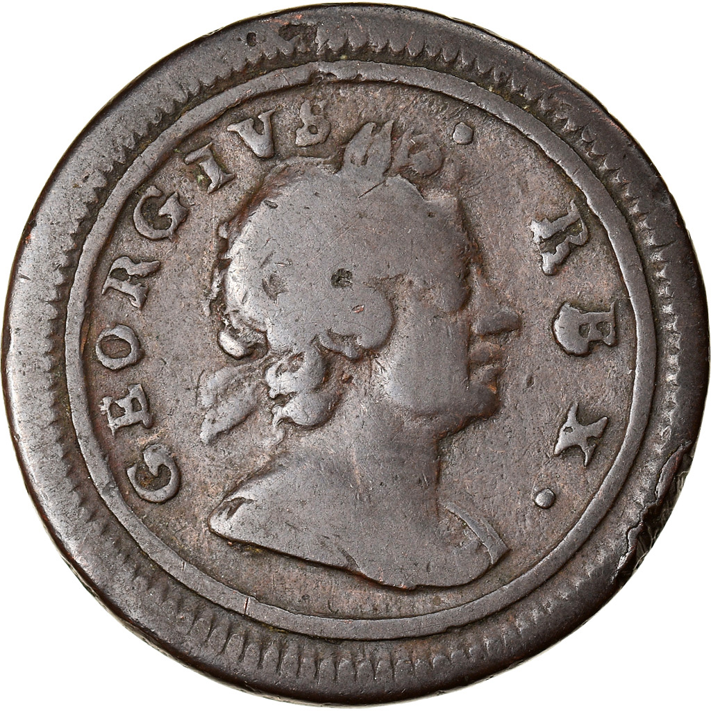 Coin, Great Britain, George I, Farthing, 1721, , Copper, KM:556