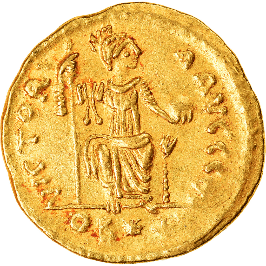 Coin, Justin II, Solidus, Constantinople, Rare, , Gold | Byzantine Coins
