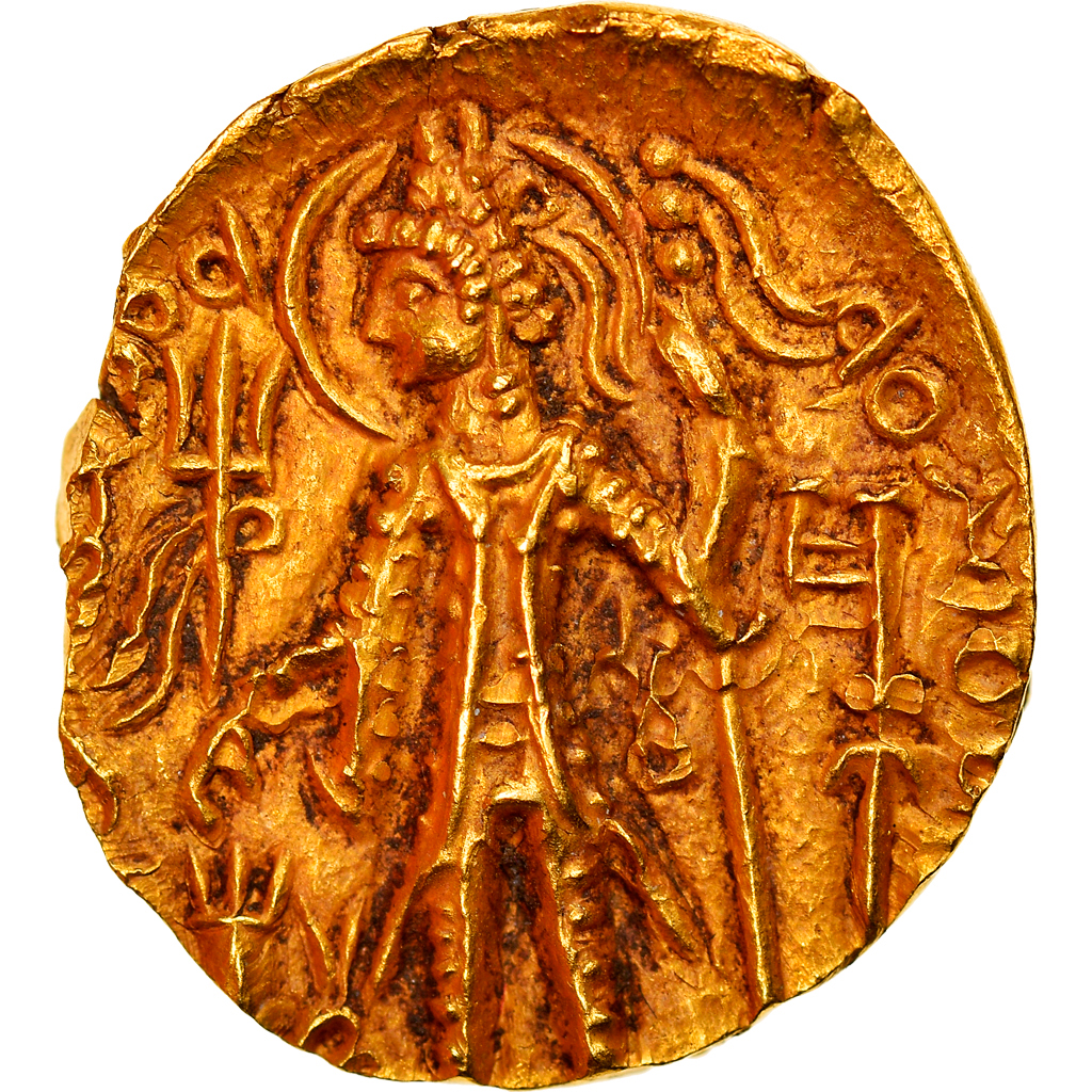 Coin, Kushan Empire, Shaka, Stater, 300-330, , Gold