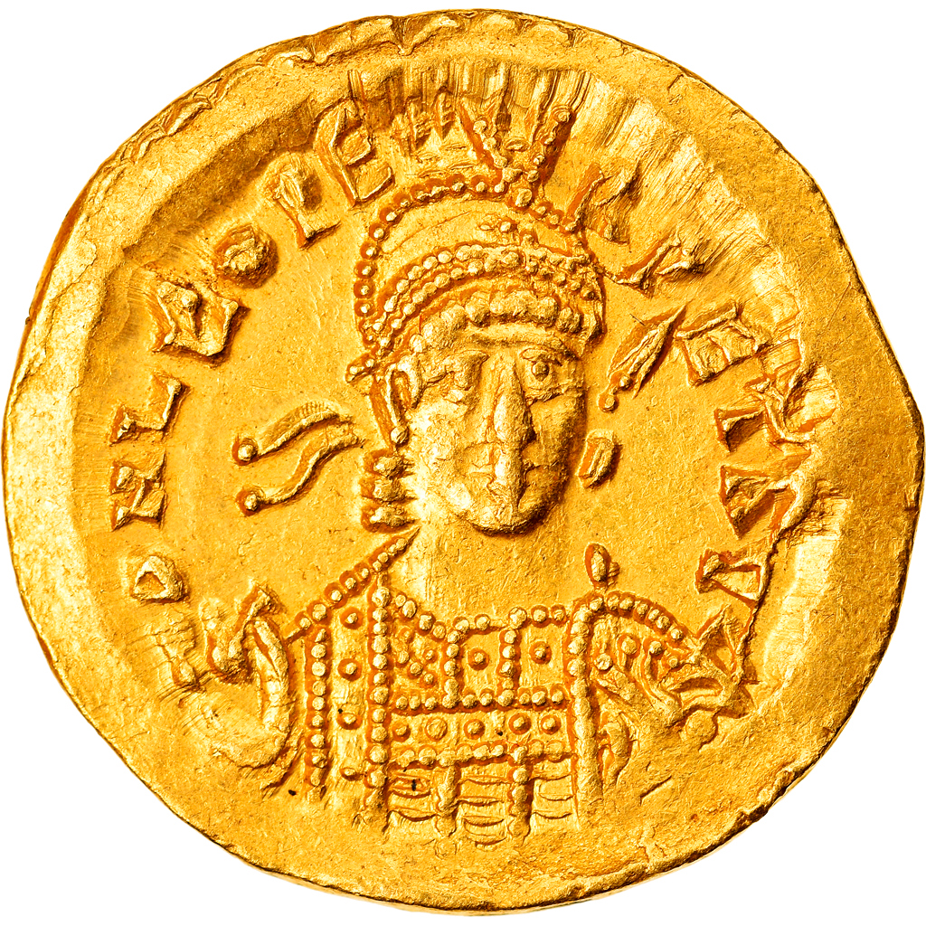Coin, Leo I, Solidus, Constantinople, , Gold, RIC:605 | Roman Imperial ...