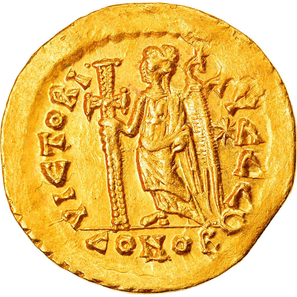 Coin, Leo I, Solidus, Constantinople, , Gold, RIC:605 | Roman Imperial ...