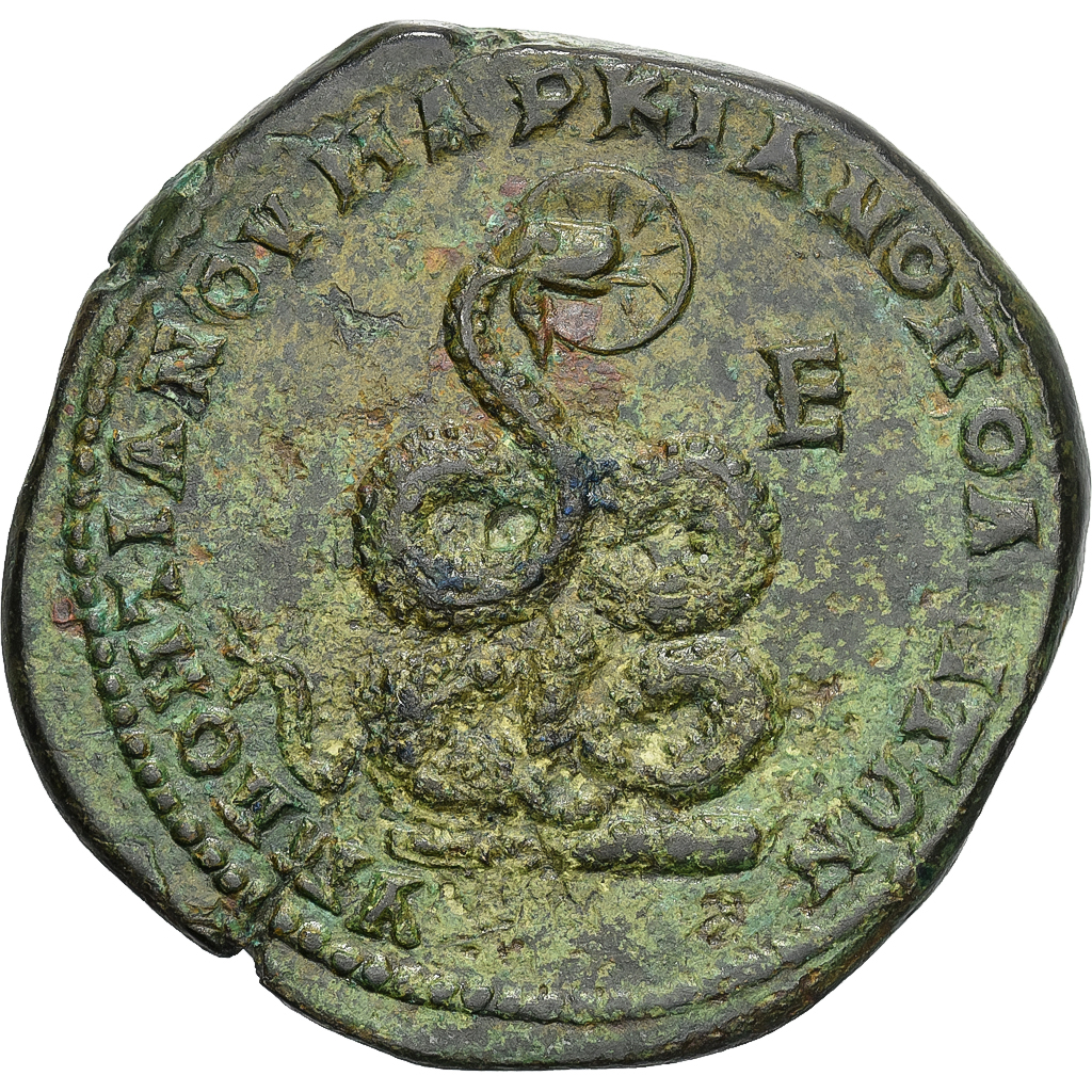 Coin, Macrinus with Diadumenian, Pentassaria, AD 217-218, Marcianopolis