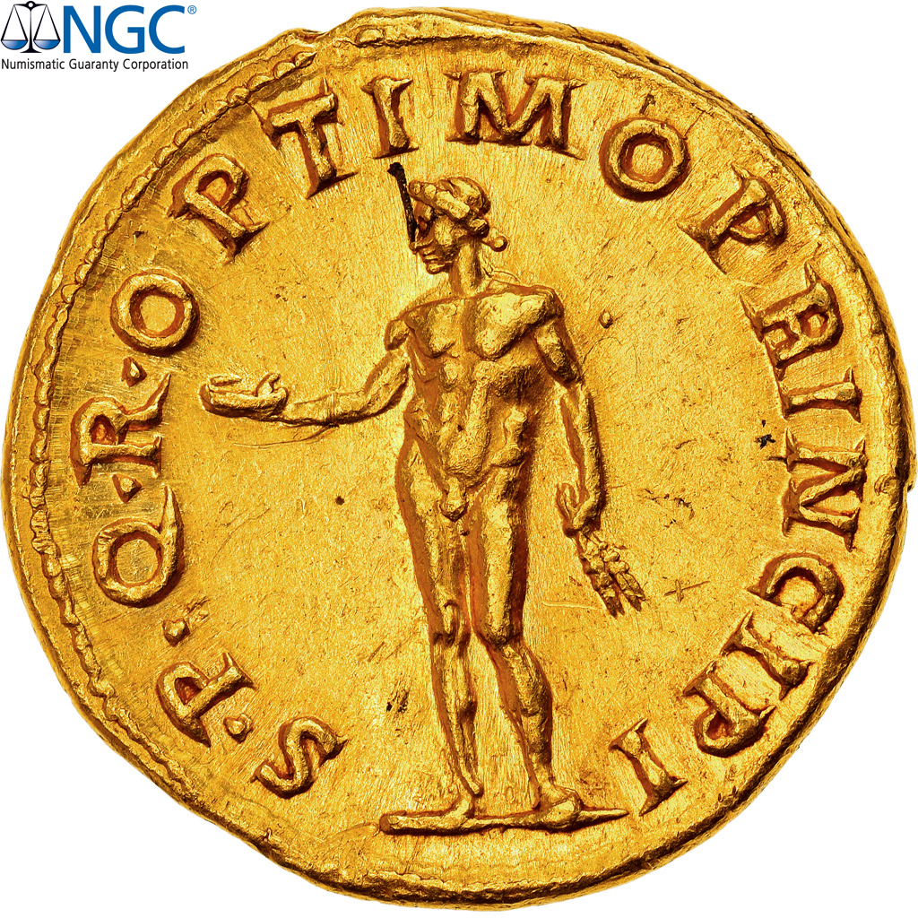 Trajan, Aureus, 113-114, Rome, Gold, , RIC:275 | Roman Imperial Coins